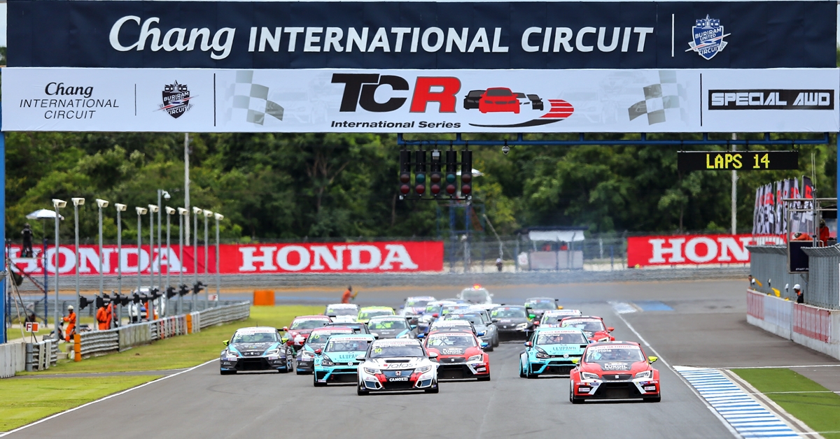 TCR International Series 2016 [Race 1-2] : นักแข่งไทยกระทบไหล่การแข่ง ...