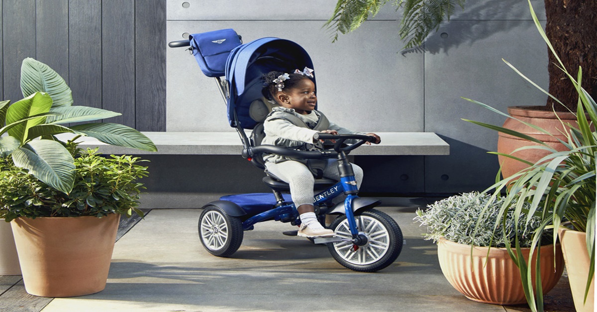 Bentley เปิดตัวรถเข็นเด็ก-จักรยานจิ๋ว