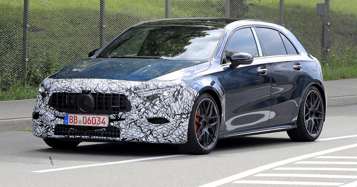 Mercedes-Benz A-Class หน้าเปลี่ยน แต่ยังเผ็ดร้อนเหมือนเดิม