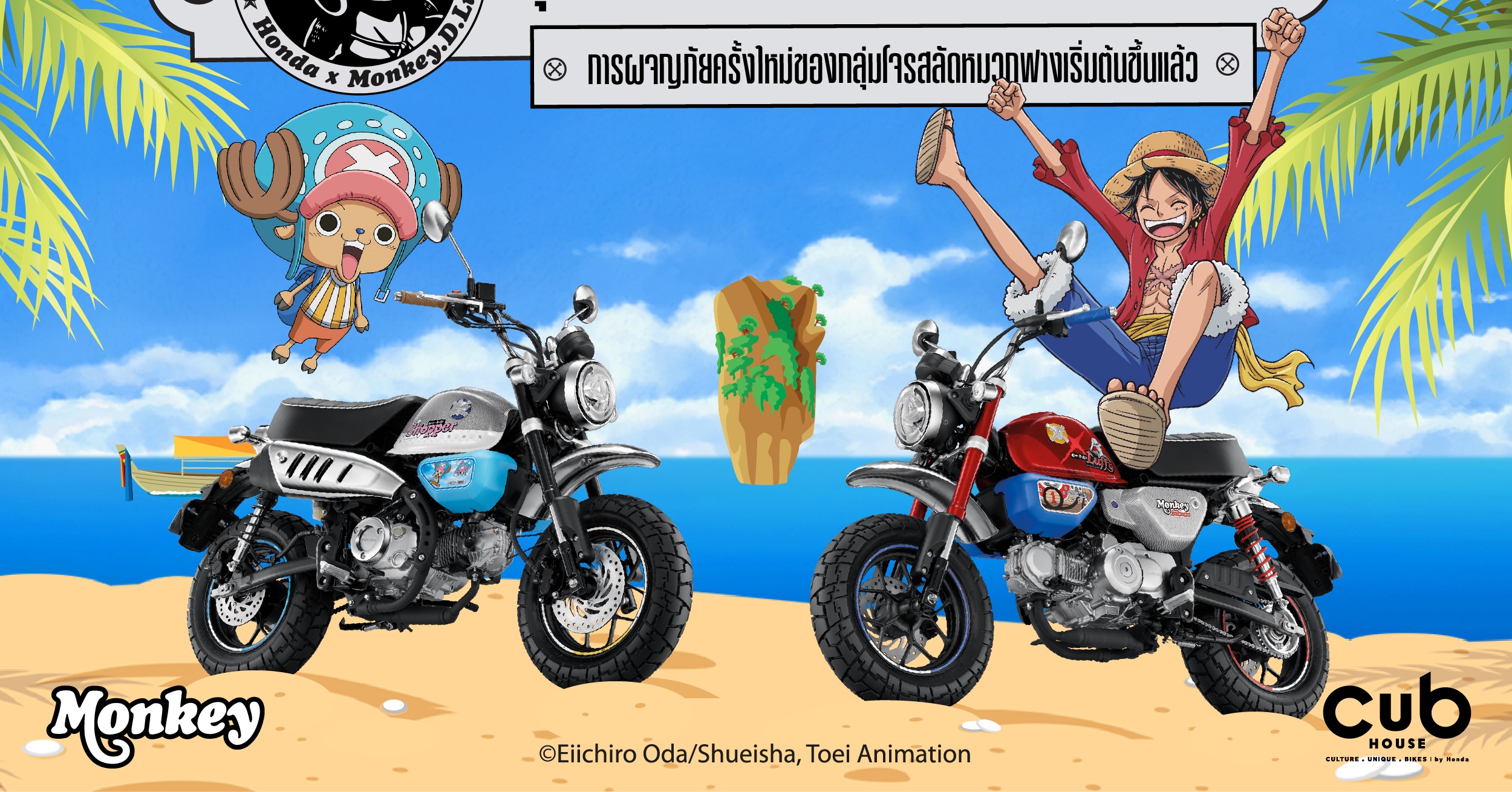 CUB House เปิดตัว Monkey x One Piece Limited Edition