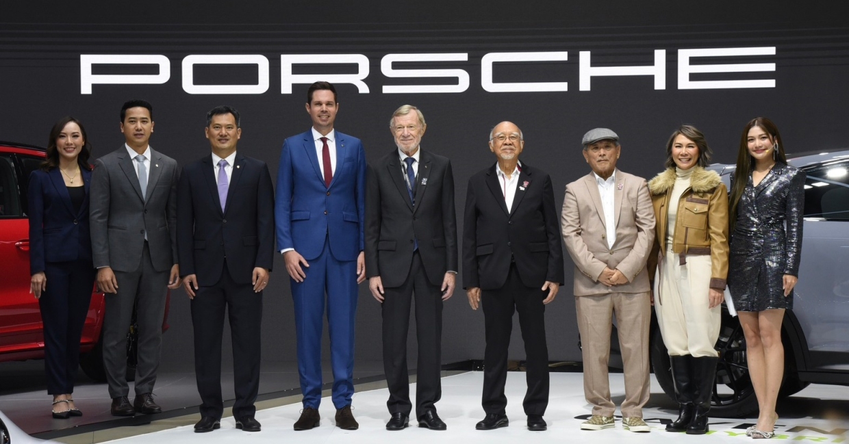 Porsche ยกทัพสปอร์ทสุดหรู ร่วมงาน "มหกรรมยานยนต์ ครั้งที่ 40"