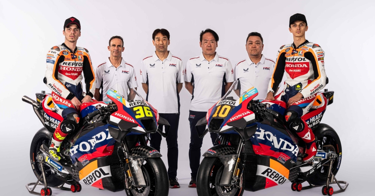 Repsol Honda เปิดตัวขุนพล ลุยศึก MotoGP 2024