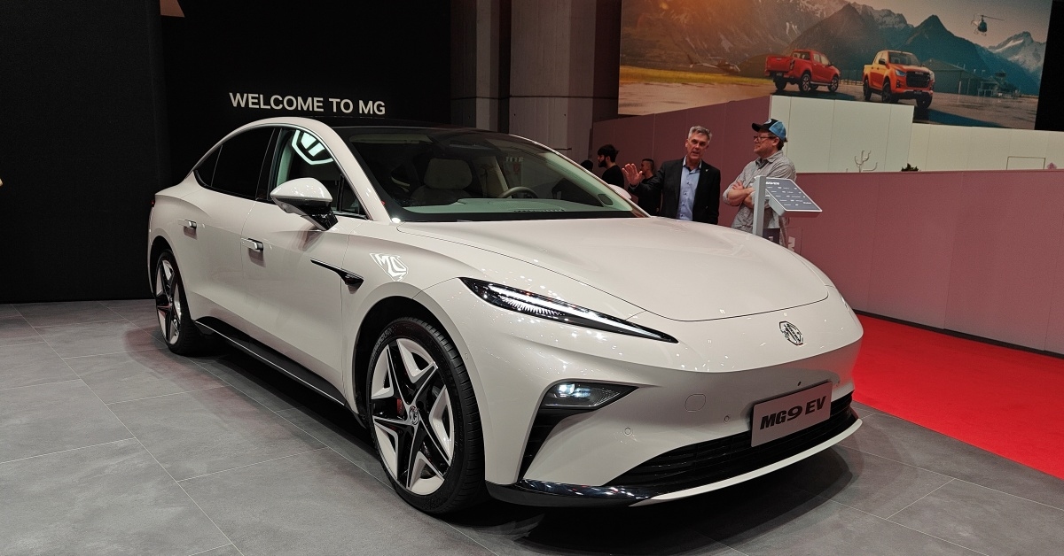MG9 EV ท้าชน Mercedes-EQS ในงาน Geneva International Motor Show 2024
