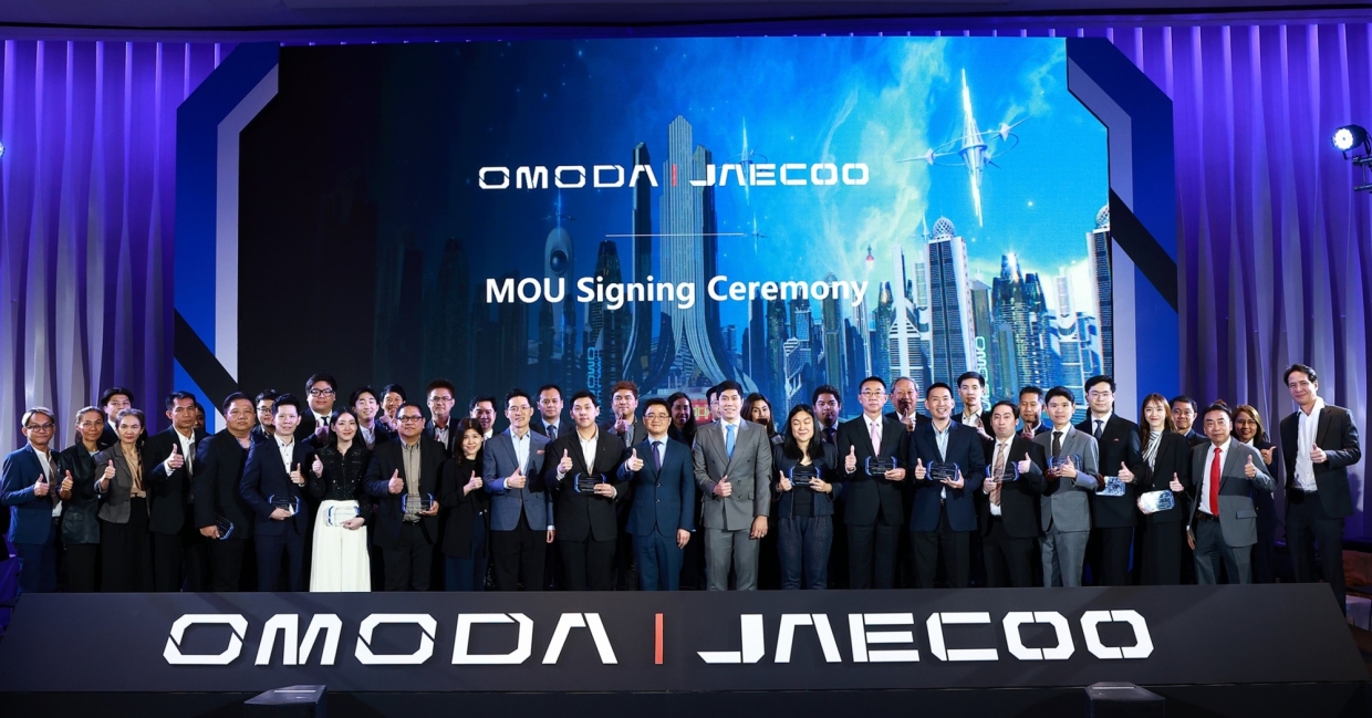 OMODA and JAECOO ประเทศไทย เปิดฉากในไทยขยาย 36 โชว์รูมทั่วประเทศ