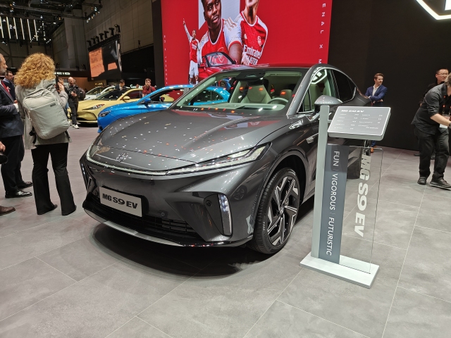 MG9 EV ท้าชน Mercedes-EQS ในงาน Geneva International Motor Show 2024