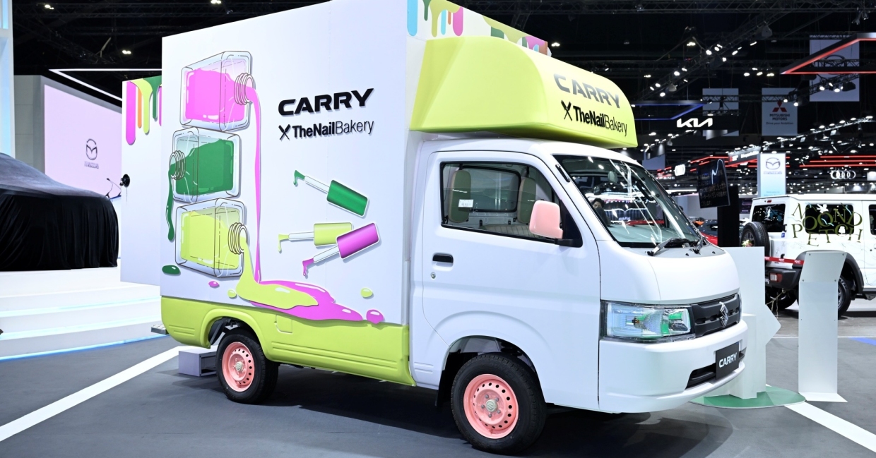 Suzuki จัดกิจกรรม “Suzuki Carry X The Nail Bakery On The Road”