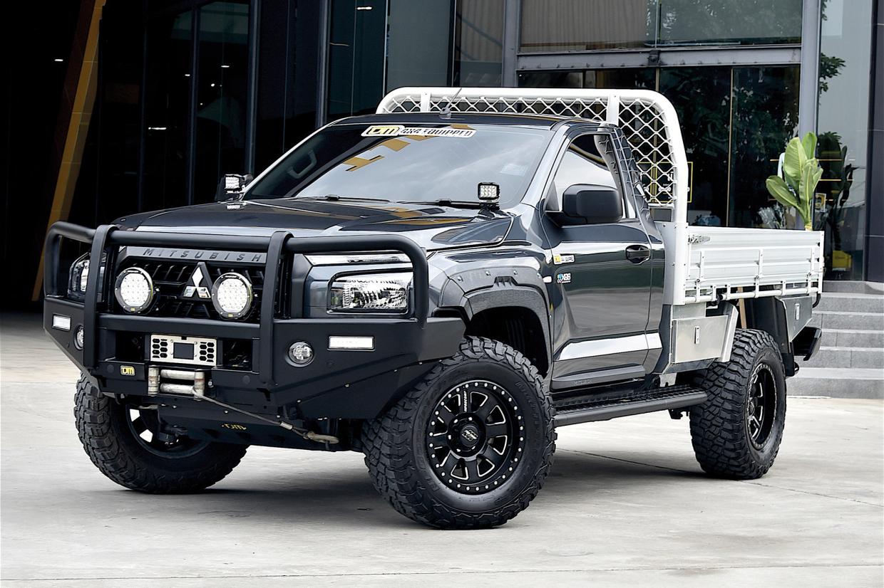 MITSUBISHI TRITON SINGLE CAB 4WD สายลุย TJM กระบะ ALUMINUM