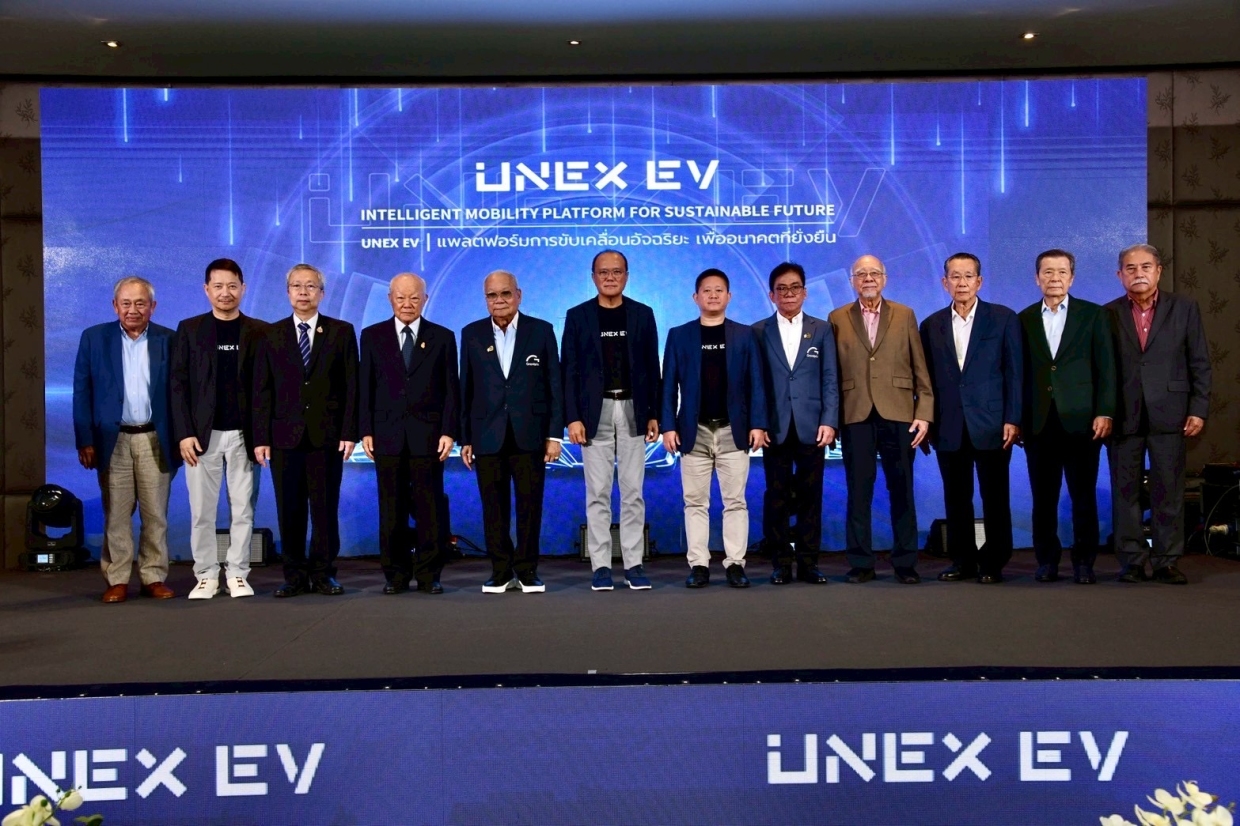 Unex EV ทุ่ม 12,000 ล้านบาท เปิดตัวสถานีสลับแบทเตอรี