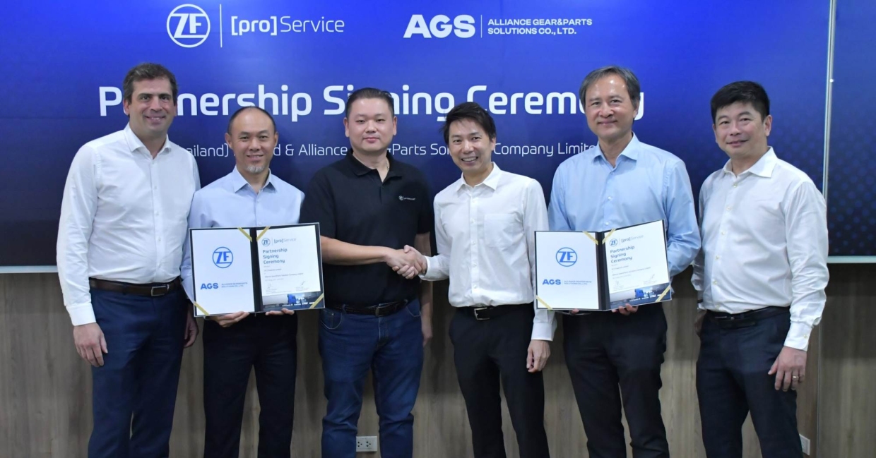 AGS จับมือ ZF เปิดศูนย์บริการ ZF [pro]Service