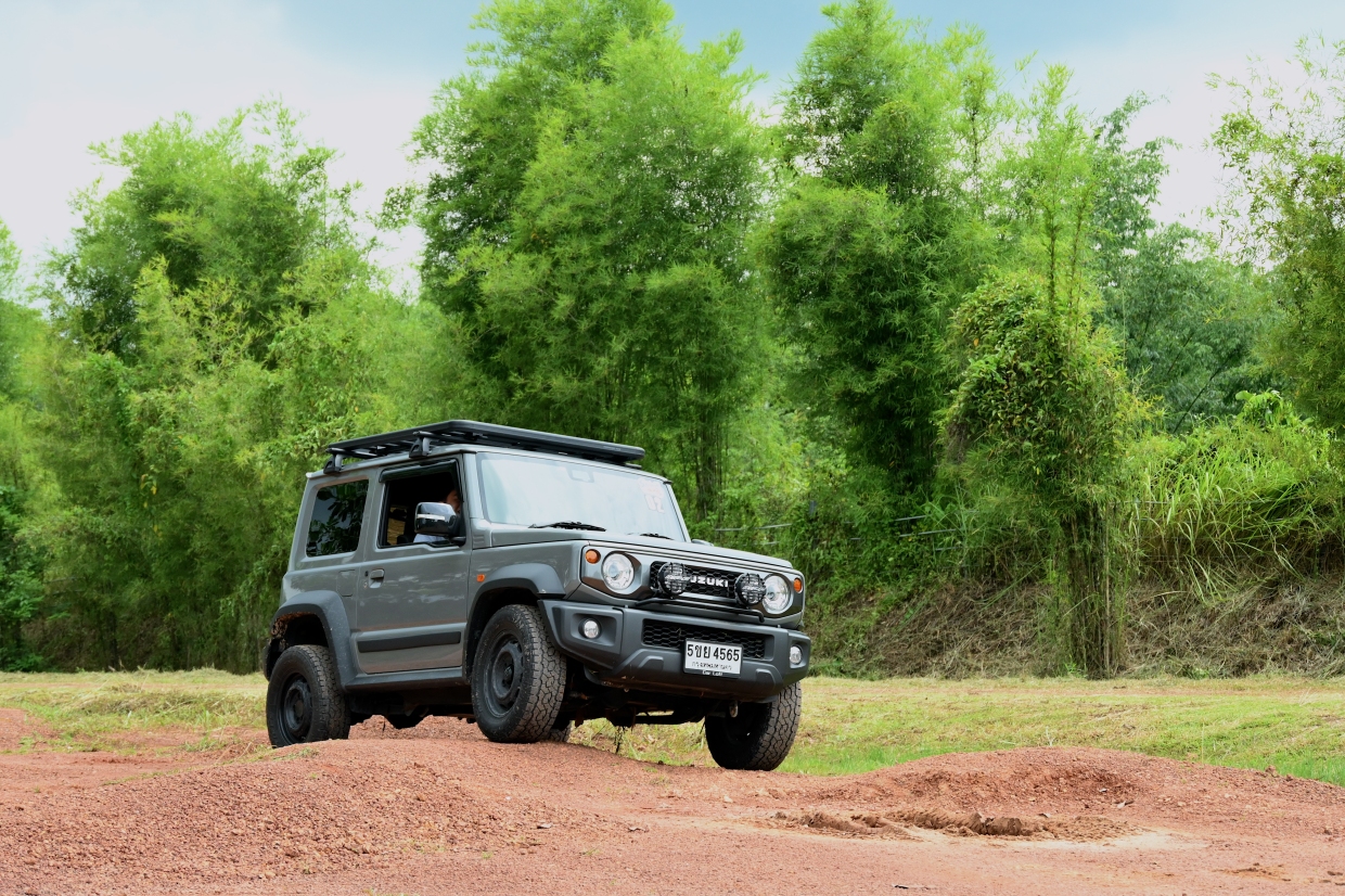 เติมเทคนิคแบบสุดมัน ลุยโคลน ลงน้ำ Spirit 4x4 รุ่นที่ 159