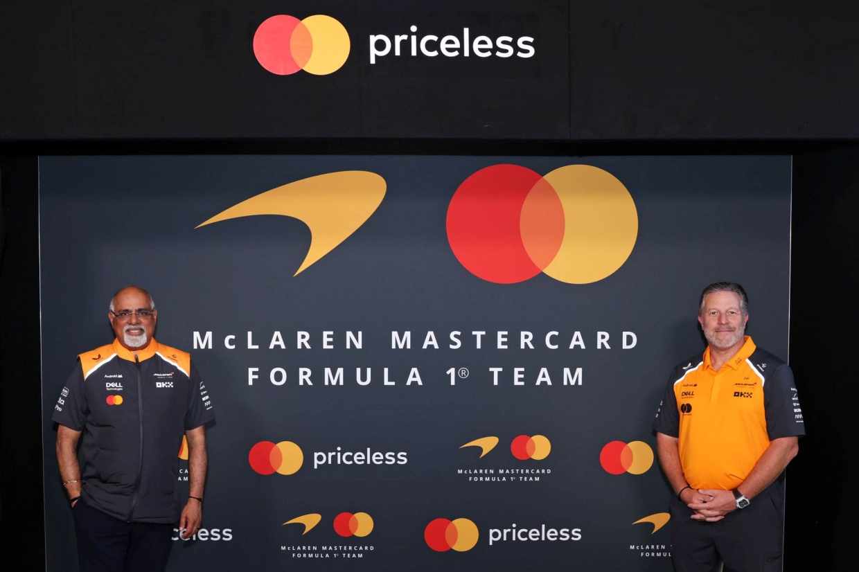McLaren Racing แต่งตั้ง Mastercard ให้เป็นผู้สนับสนุนหลัก ทีม McLaren ...