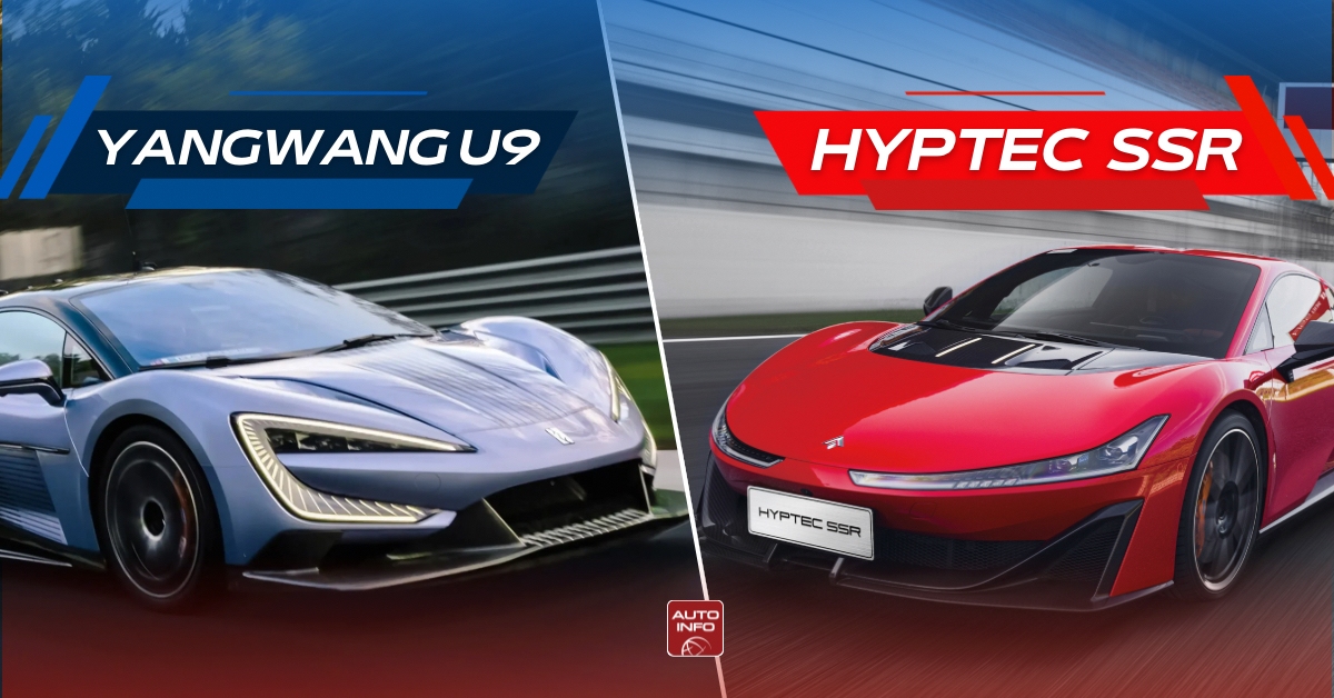 ดวลเดือดไฟฟ้าฟาด Yangwang U9 vs Hyptec SSR